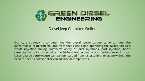 Green Diesel Engineering
