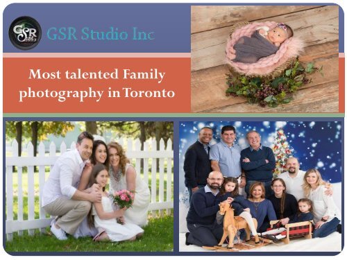 Most talented Family photography in Toronto
