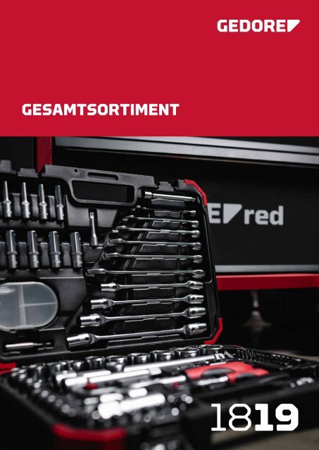Gedore red Gesamtsortiment