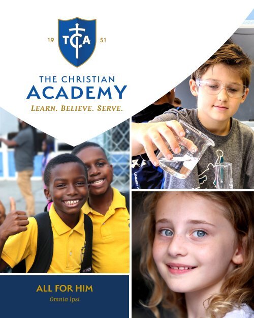 Viewbook | The Christian Academy