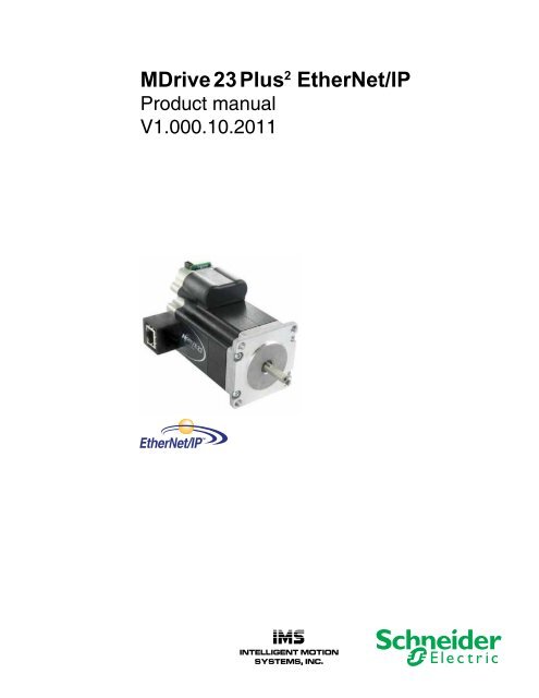 MDrive 23 Plus2 EtherNet/IP - Koco Motion GmbH