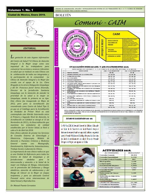 BOLETIN CAIM 1 - ORIGINAL