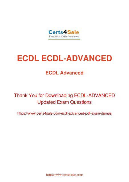 ECDL-ADVANCED-demo