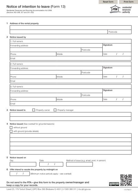 RTA-notice-of-intention-to-leave-form13