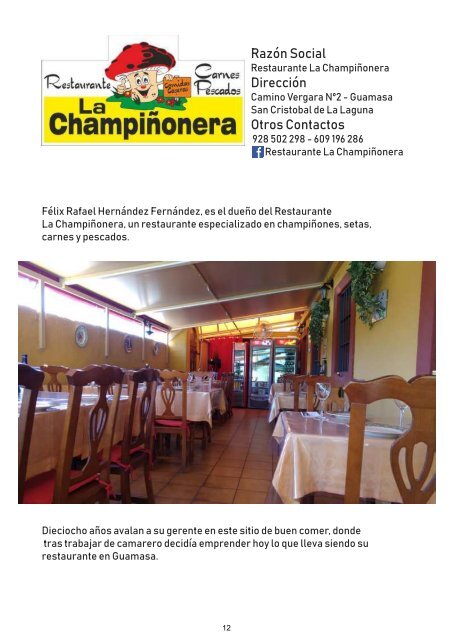 Razón Social Restaurante