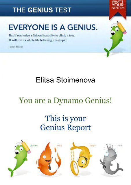Genius Report - Dynamo