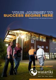 mokoia campus map mokoia campus map - Waiariki Institute of ...