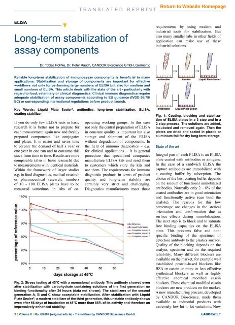 Still using HAMA blocker??? LowCross-Buffer - Immunochemicals