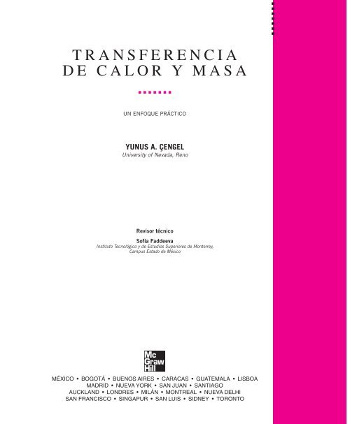 TRANSFERENCIA DE CALOR Y