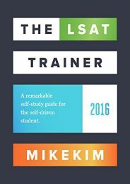 [PDF] DOWNLOAD READ The LSAT Trainer A Remarkable Self-Study Guide For ...