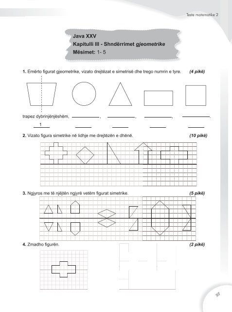 Teste matematike 2 5. Sh