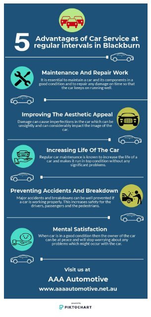 5 Advantages of Car Service at regular intervals in Blackburn