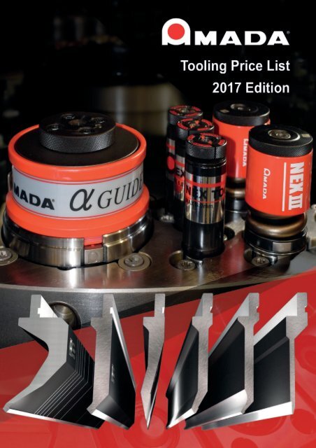 AMADA TOOLING PRICE LIST