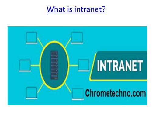 What is intranet