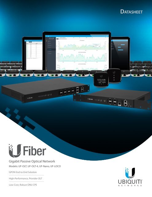 UFiber GPON DataSheet - mstream.com.ua