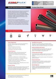 PYROSTRIP 500 and 750 - Intumescent Fire Seals Association