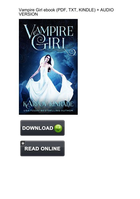 Clarity Vampire Girl Karpov Kinrade Ebook Ebook Pdf