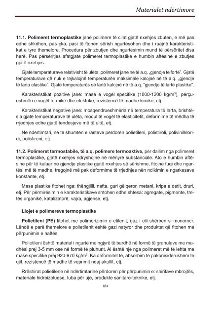 Materialet ndërtimore 11