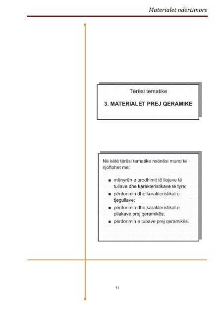 Materialet ndërtimore Te