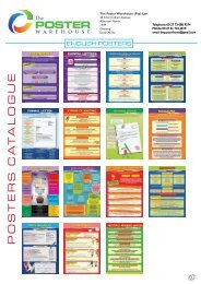 POSTER WAREHOUSE NEW POSTERS CATALOGUE