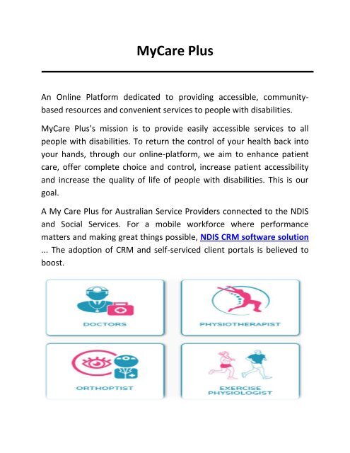 MyCare Plus