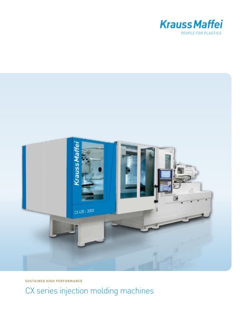 The Cx Series Kraussmaffei Krauss Maffei