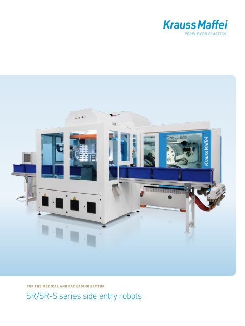 SR/SR-S series side entry robots - KraussMaffei