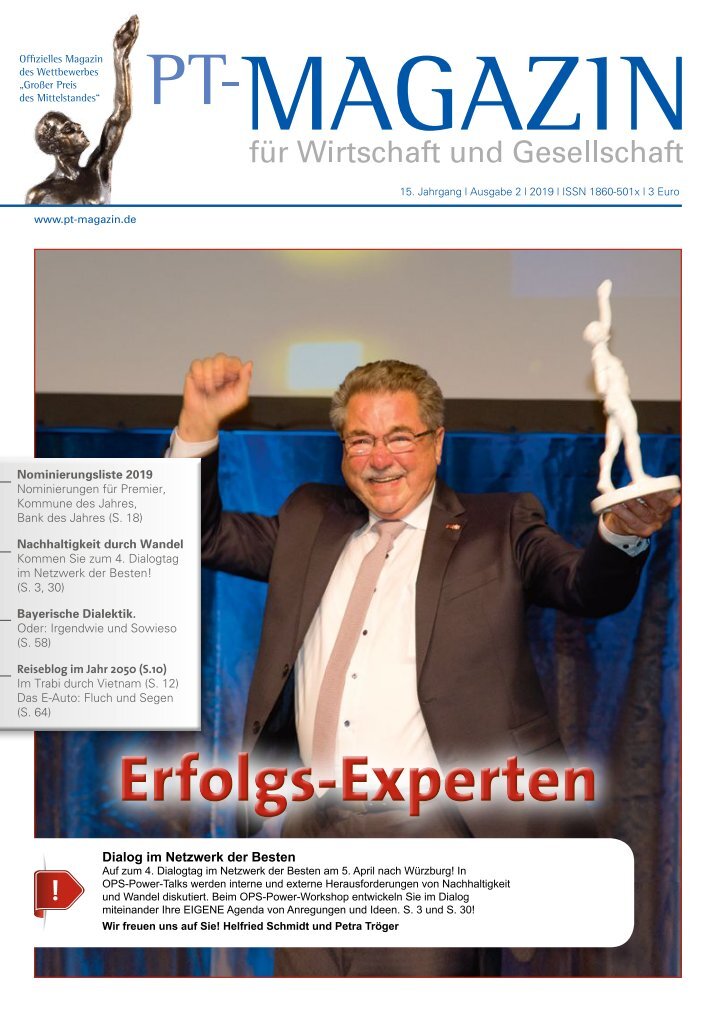 E-Paper PT-Magazin 03 2020 Wir stemmen das