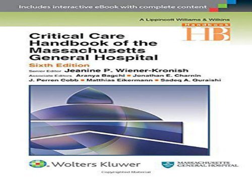 PDF] TOP TREND Critical Care Handbook of the Massachusetts General ...