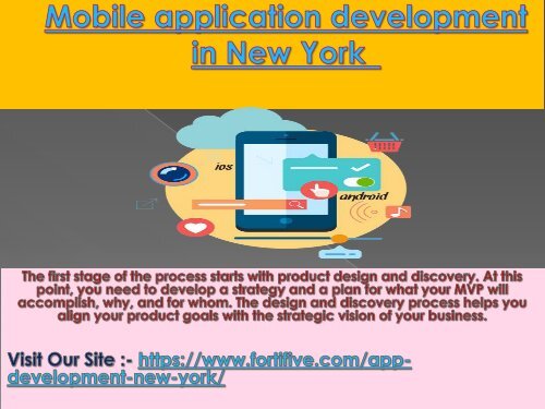 Mobile application development in New York
