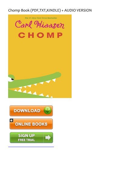 (PDF) Chomp | Full Page