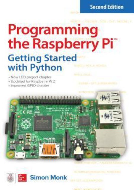 Pdf Programming The Raspberry Pi Getting Started With Python By Simon Monk Read Online