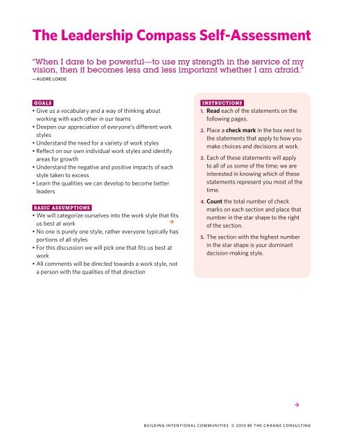 Leadership-compass-self-assessment