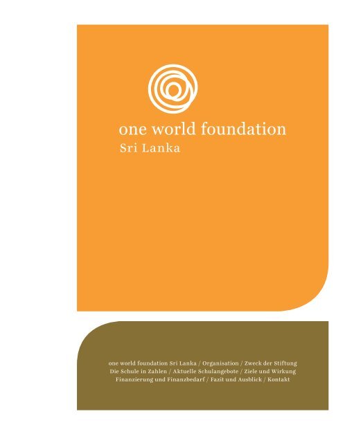 one world foundation