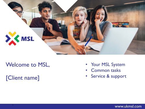 MSL Welcome Pack March 2019