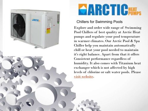 Best Chillers for Swimming Pools