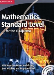 9781907374739, Pre-IB Mathematics Preparation for IB Mathematics SAMPLE40