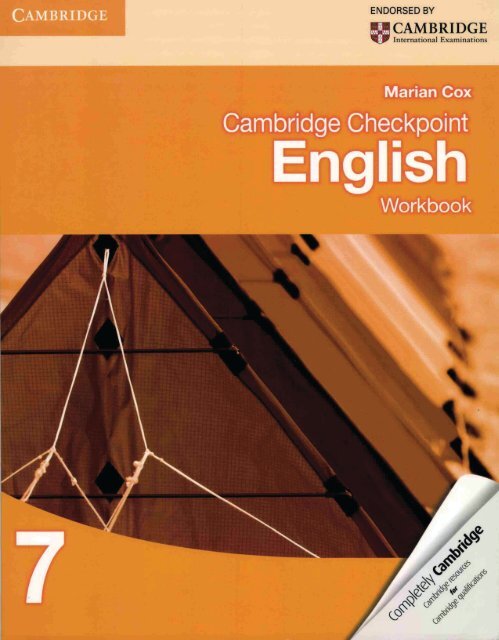 9781107647817, Cambridge Checkpoint English Workbook 7 SAMPLE40