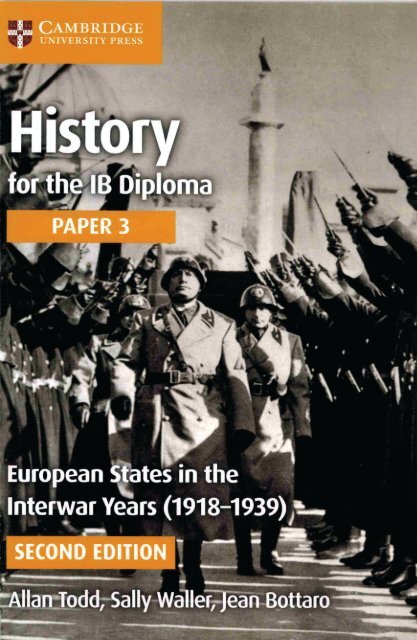 9781316506462, History for the IB Diploma Paper 3 European states in ...