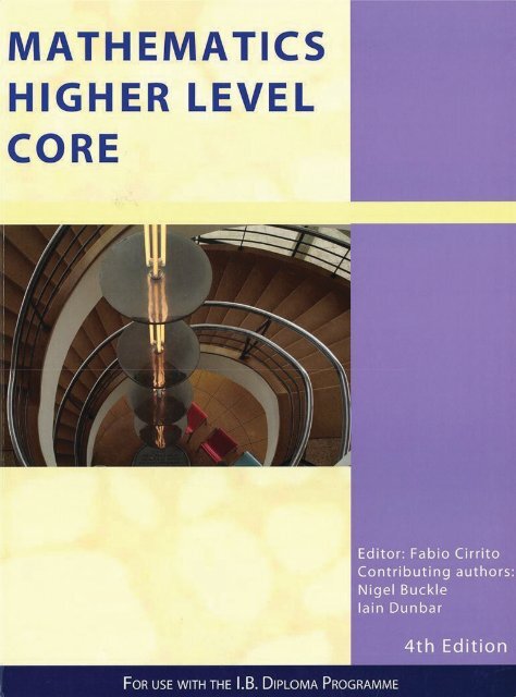 9781921917097, Mathematics Higher Level Core, 4th Edition SAMPLE40
