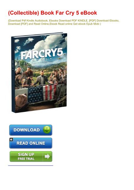 (Collectible) Book Far Cry 5 eBook