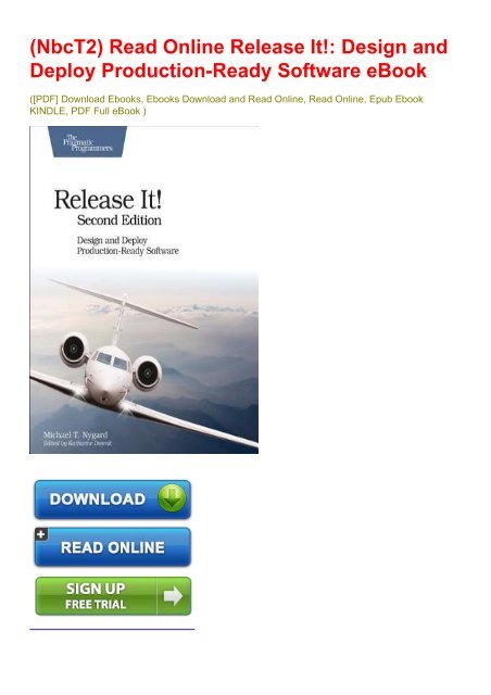 Nbct2 Read Online Release It Design And Deploy Production Ready Software