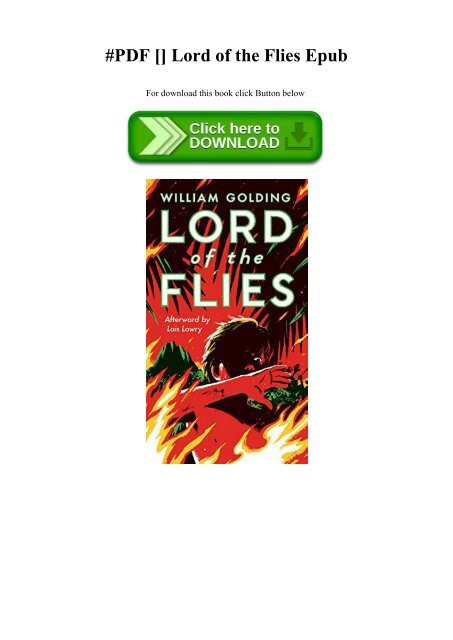 lord of the flies pdf