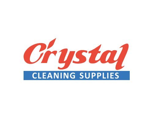 Crystal Cleaning Supplies Logo
