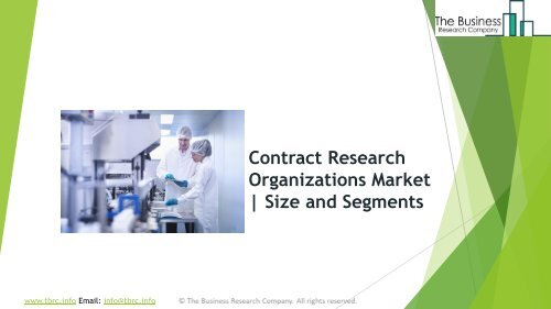 Contract Research Organizations Market, Global Opportunities And ...
