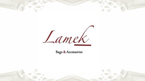 Lamek- Catalogue