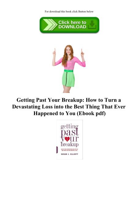 it is called a breakup because it's broken