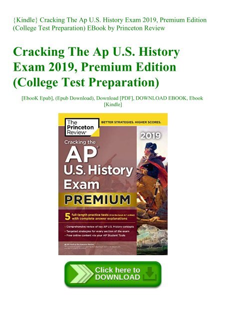 princeton review apush pdf
