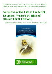 Download_pDf Narrative of the Life of Frederick Douglass: Written by ...