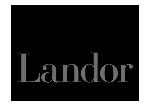 48 brand image ranks - Landor Associates